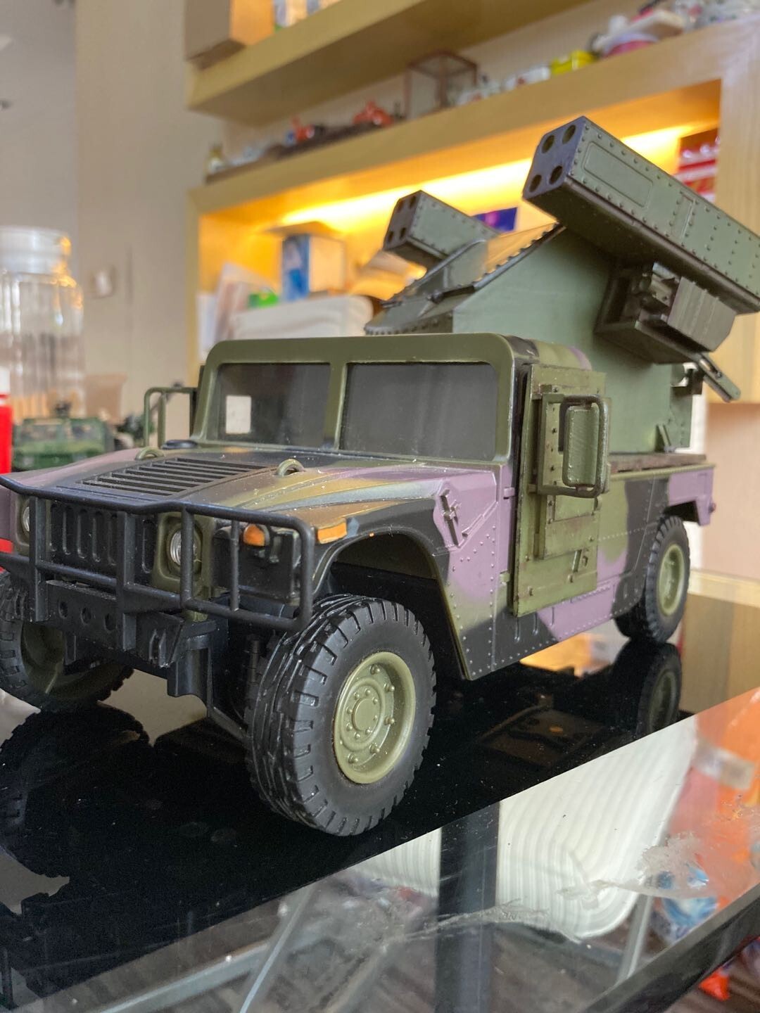 Custom kit Avenger Air Defense System for 1:18 Humvee BBI power team | eBay