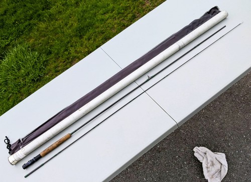 Orvis 8' 3" Graphite 2 Piece Fly Rod + Sock + Tube, Tip Great, HANDLE ...
