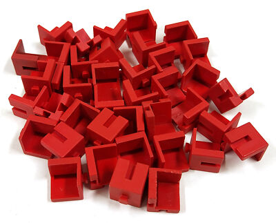 Vintage Fischertechnik 38240 Red Building Block 1977 40pcs Parts Spares ...