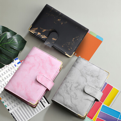 54Pcs A6 Money Budget Planner Binder With Zipper Envelopes Cash Budget ...