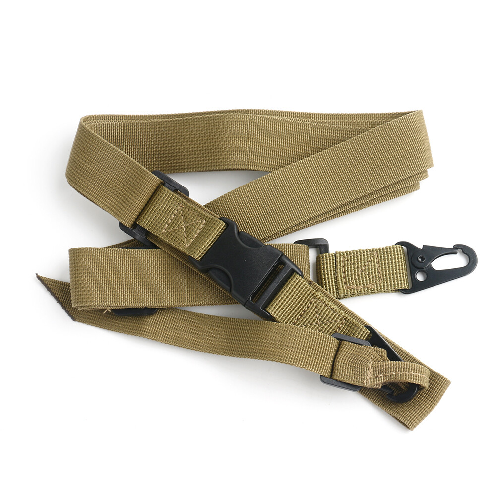 Three Point Rifle Sling Tactical Gun Sling Military 3 Point Bungee Gun ...