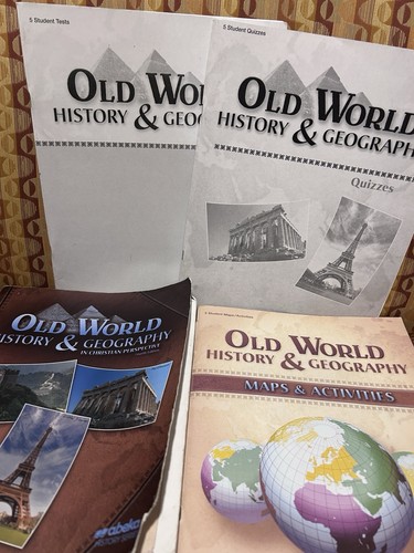 Abeka 5th Grade History Student Textbook & Test/Quizzes/Activity Book ...