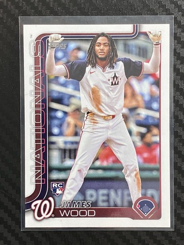 2025 Topps Series 1 James Wood #CTC-8 RC Washington Nationals | eBay