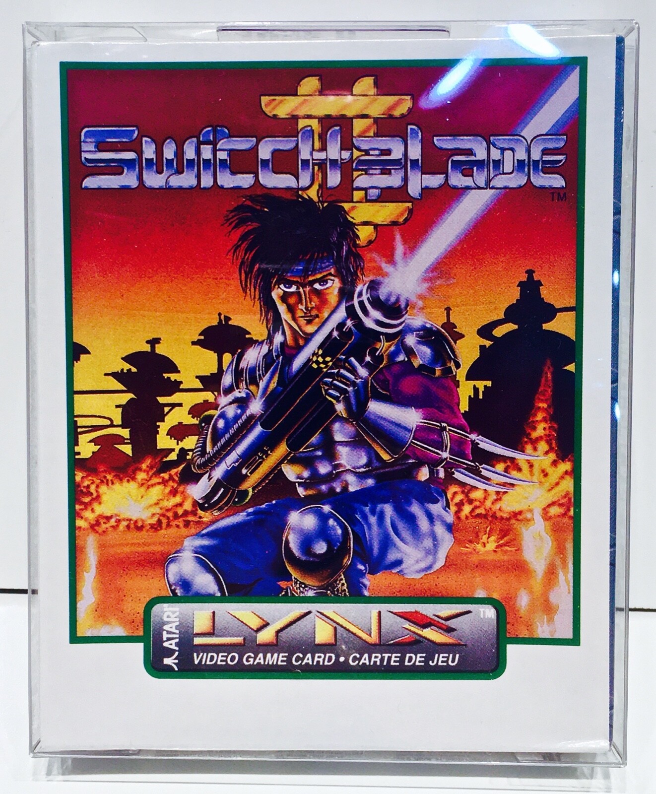 5 Box Protectors For ATARI LYNX Video Games! Custom Made Clear Game ...