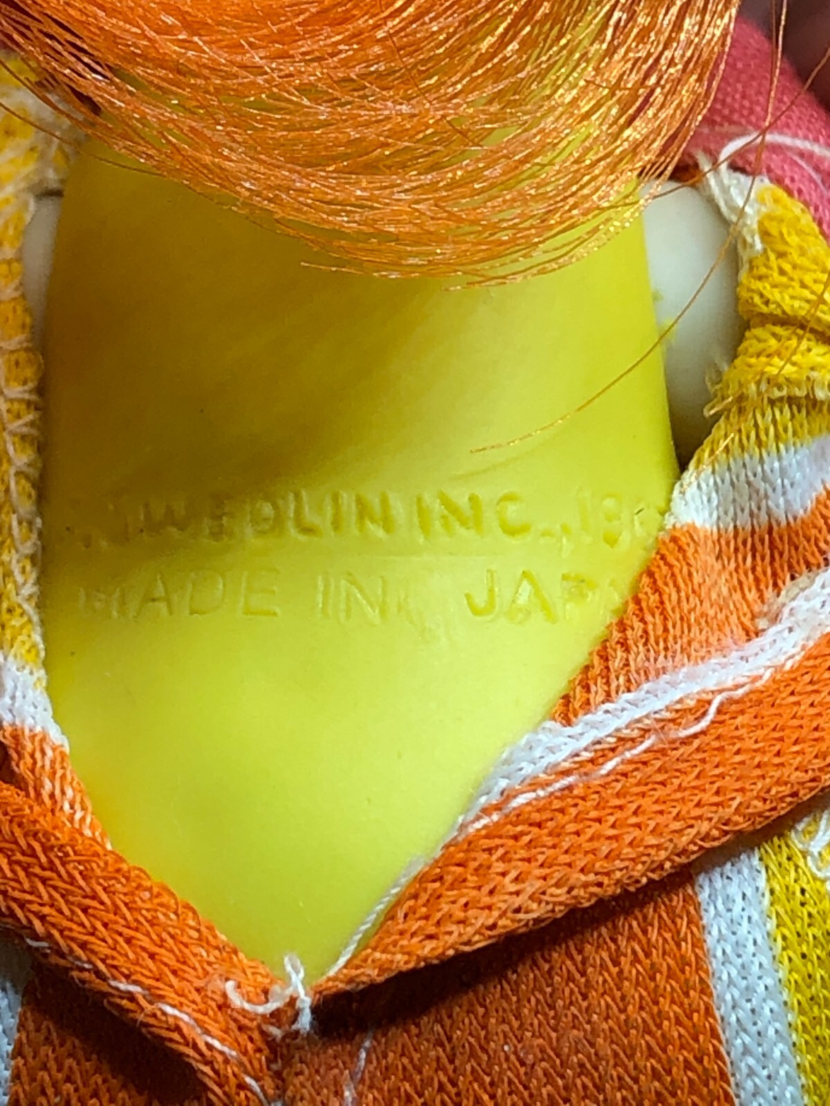 Mini Martian doll figure Swedlin Gund 1967 red hair | eBay