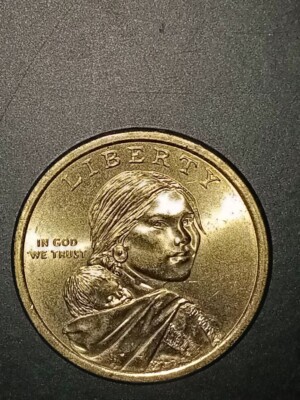 SACAGAWEA DOLLAR ERROR COIN NO MINT/YEAR ***(NO EDGE INSCRIPTION ...