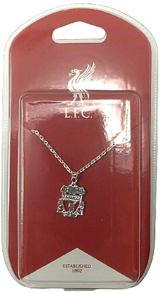 Liverpool Chain Necklace Pendant Silver Plated Jewellery FC Gift Ring ...