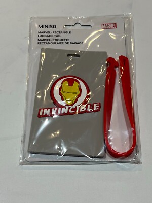 Miniso Marvel Iron Man Luggage Tag | eBay