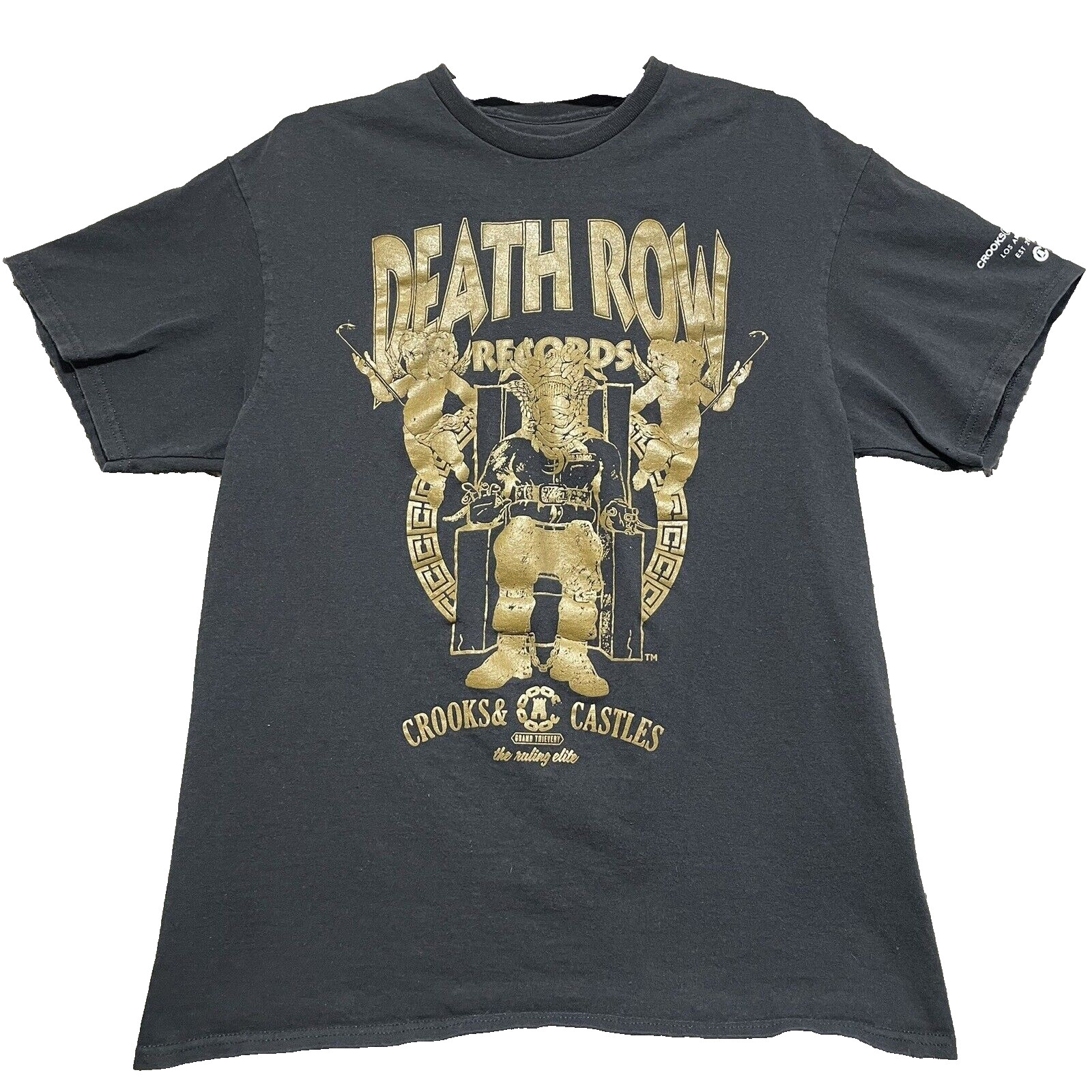 Crooks & Castles X Death Row Shirt Mens Small Black R… - Gem