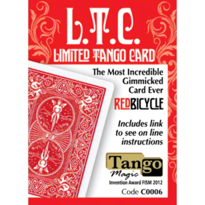 Limited Tango Card Red (T.L.C.) (C0006) by Tango - Trick | eBay