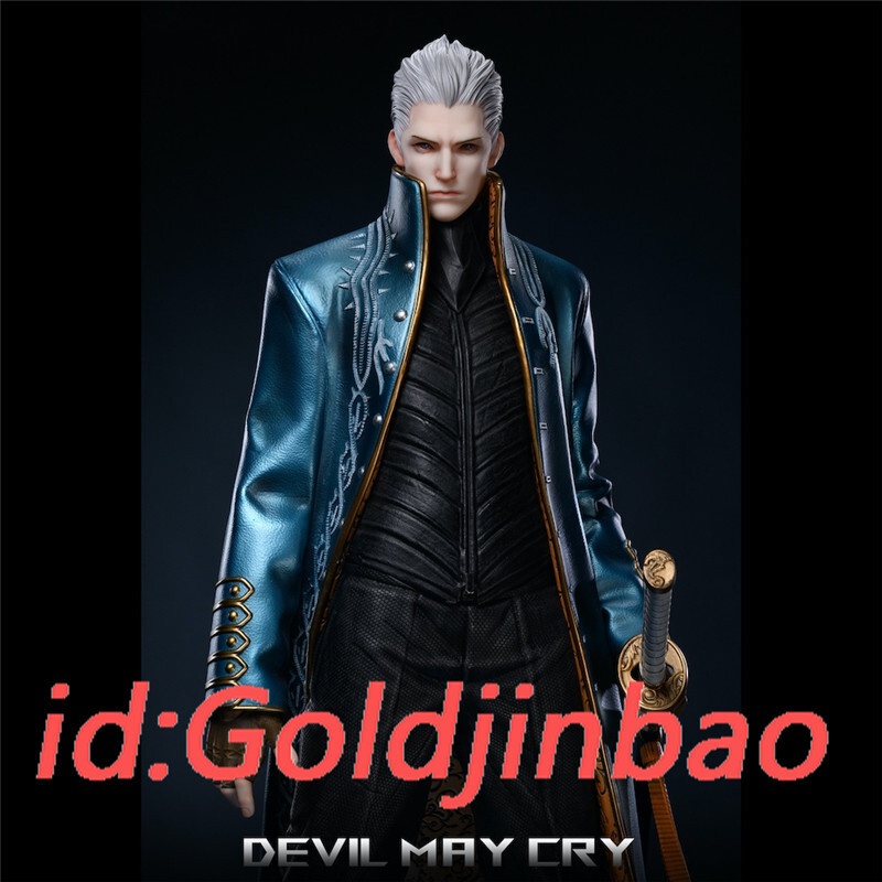 Fanart Studio Demon May Cry Vergil Model Pu Pre-order 1/3 Painted H65cm ...