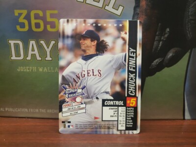 2002 MLB Showdown Super Season Chuck Finley #96 Anaheim Angels Card ...