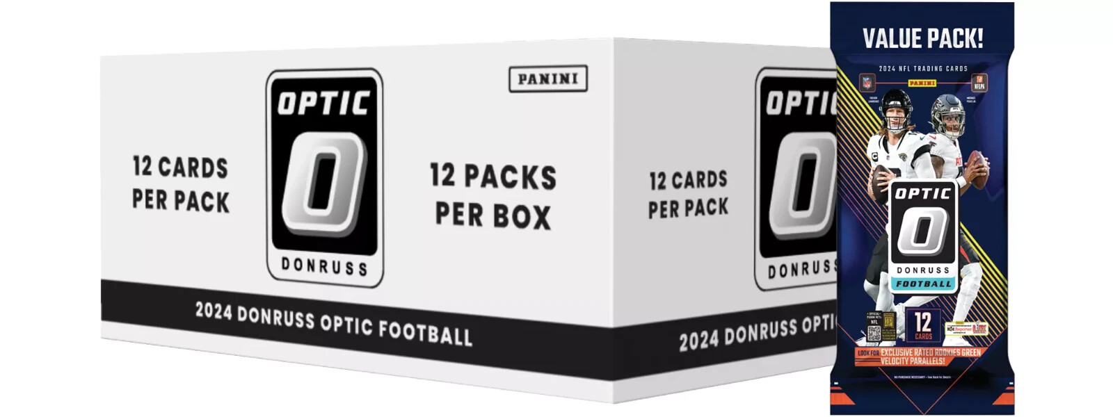 2024 Panini Donruss Optic Football NFL Fat Pack BoX - PRESALE | eBay