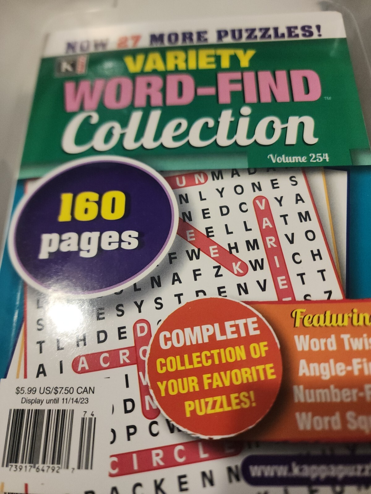Variety Word-find Collection Volume 254 | eBay
