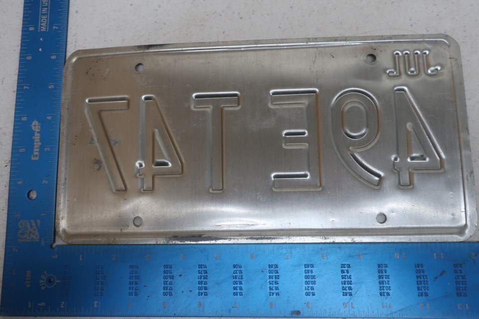Massachusetts License Plate Tag 2007 07 MA Natural Sticker 49E T47 | eBay