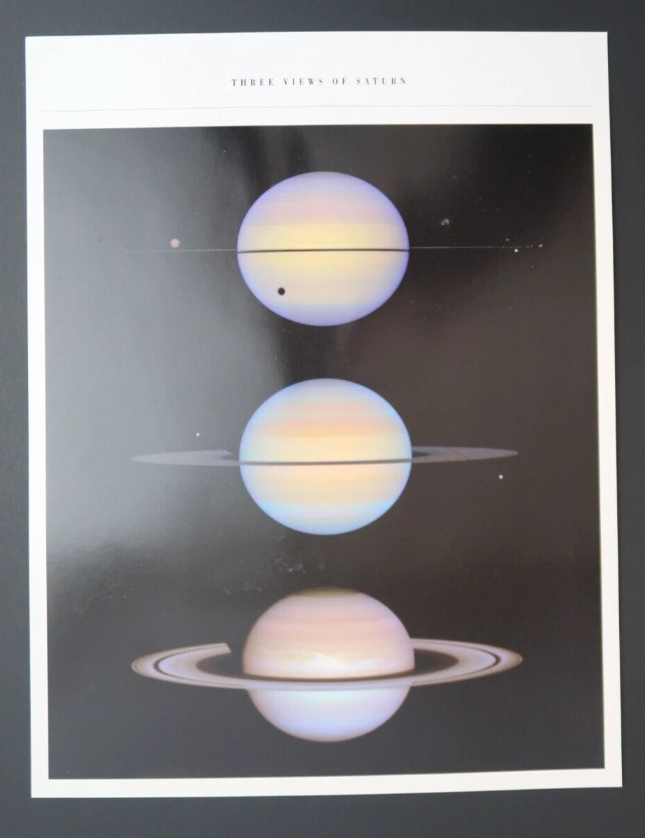 From Hubble Telescope Saturn