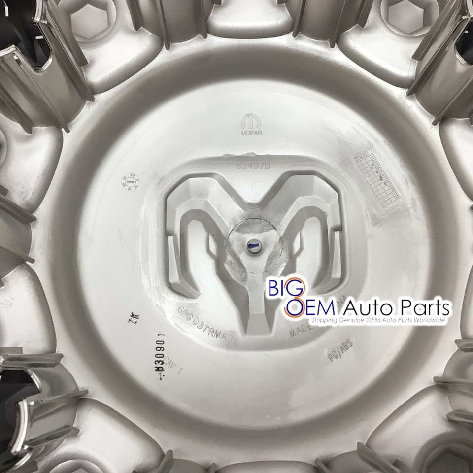 2019 - 2025 Ram 4500 5500 Front Chrome 19.5" Wheel Center Hub Cap OEM ...