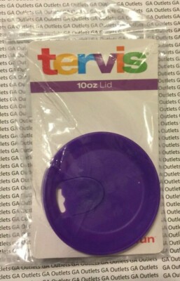 Tervis 10oz Tumbler Lid Replacement Drink Cup Top purple Travel Cap | eBay