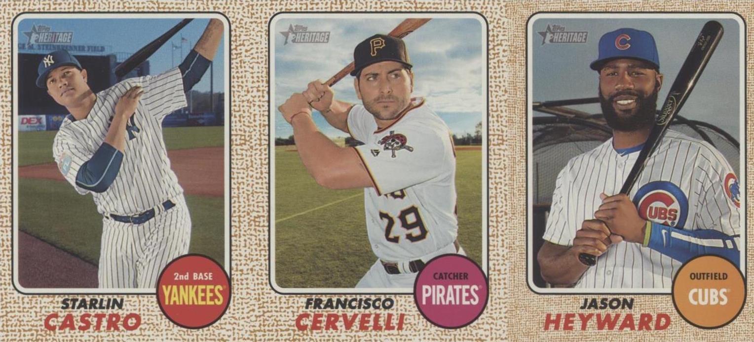 2017 Topps Heritage - Advertising Panel Boxloaders Jason Heyward ...