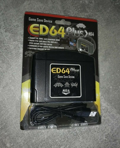 ED64 Plus N64 Game Save Drive Flash Card | eBay