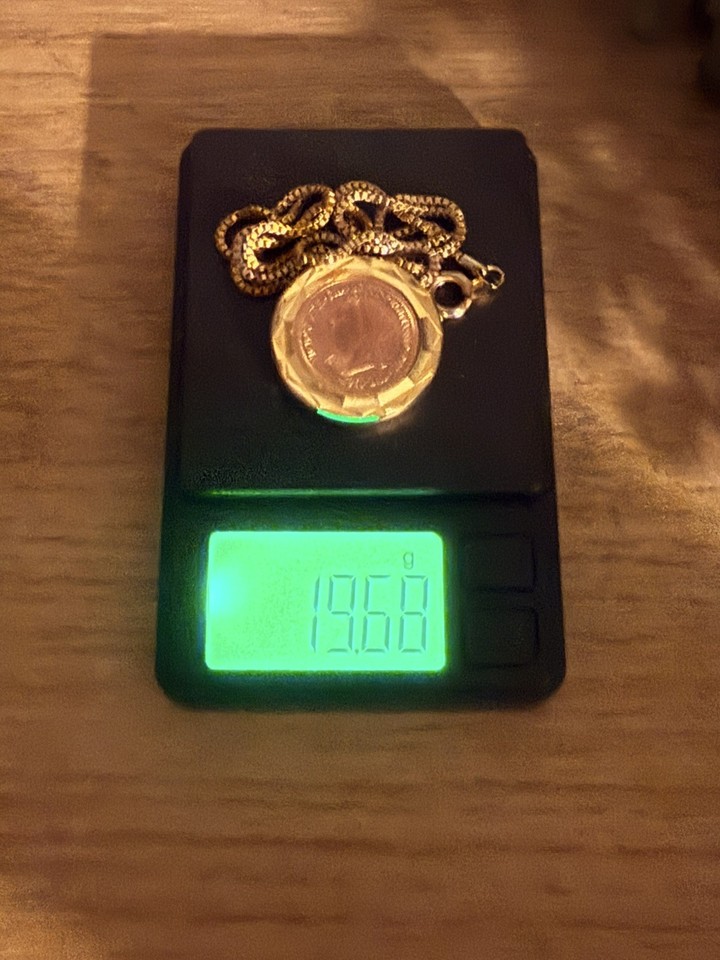 Antique Queen Victoria 9ct Gold Necklace 19.69g – Vintage Collectible ...