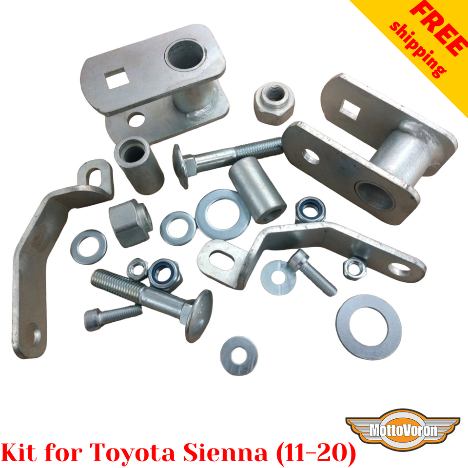 2011-2020 Toyota Sienna Rear Strut Spacers Shock Extenders Suspension ...
