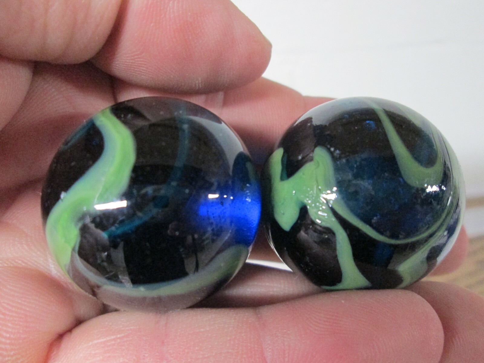 2 BOULDER 1 3/8 INCH 35MM SEA TURTLE BY MEGA MARBLES | eBay