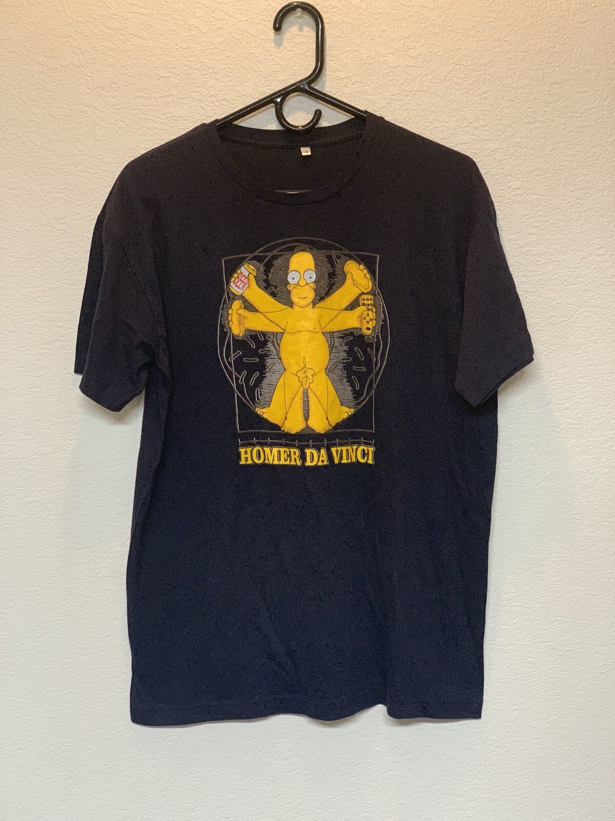Vintage 2000s Simpsons Homer Da Vinci Tshirt Size Med… - Gem