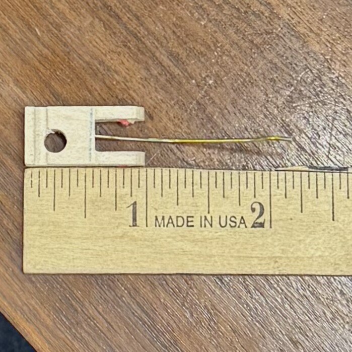 1 NOS Wood Upright/Vertical Piano Damper Lever Flange w/Spring | eBay