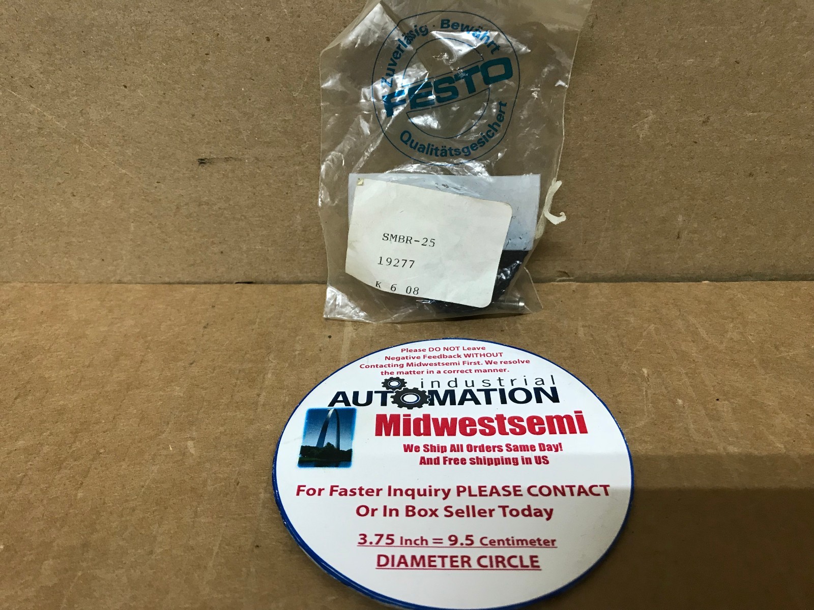 NEW 19277 FESTO SMBR-25 MOUNTING KIT SMBR25 SHIPSAMEDAY | eBay