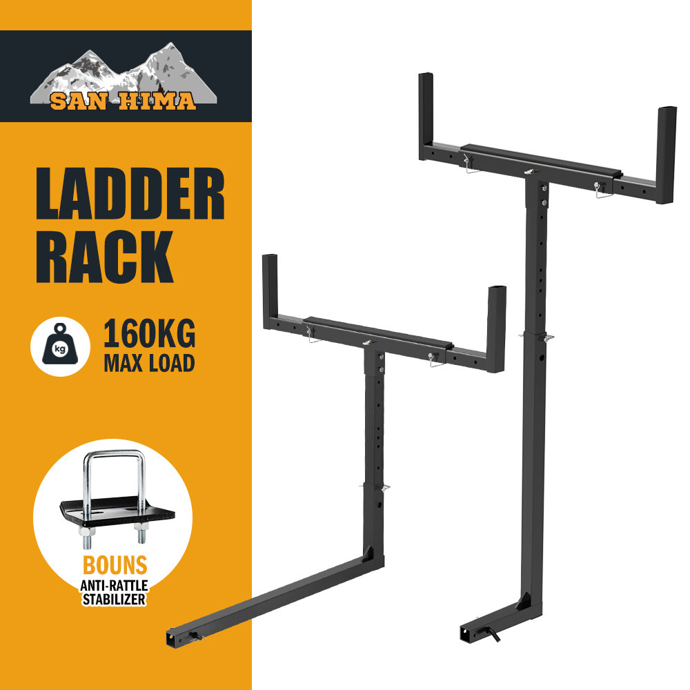 San Hima Tow Bar Hitch Mount Roof Rack Extension Ute Timber Carrier Bar ...