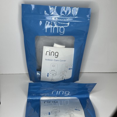 RING Indoor Cam Cover Security Camera Privacy Cover - White NEW X2 | eBay