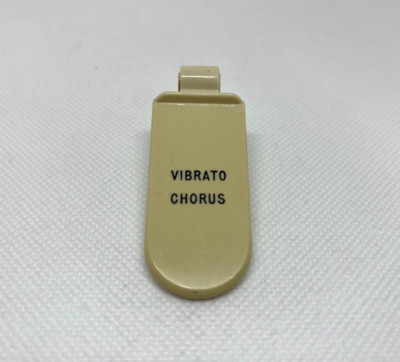 Control Tab (Vibrato Chorus) from Hammond L-100 Organ L100 (031-036492 ...