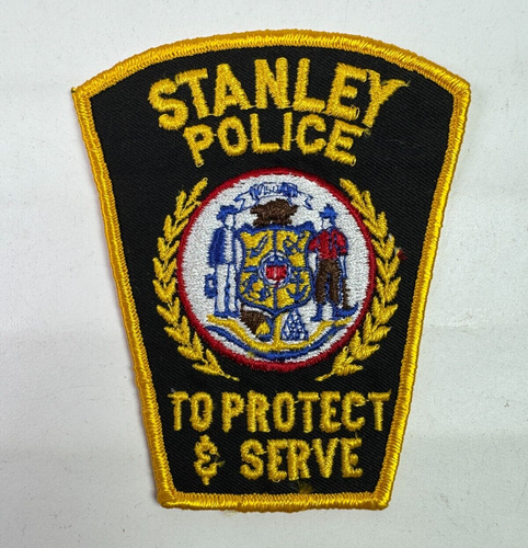 Stanley Police Wisconsin WI Patch P6 | eBay