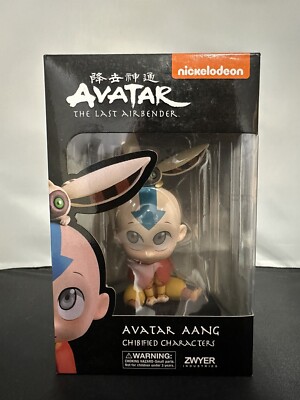 Nickelodeon Avatar Last Airbender Avatar Aang Momo Figure Statute ...