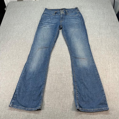 Levis 526 Jeans Womens Size 4 Blue Slender Boot Cut Stretch Denim Mid ...