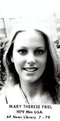 1979 Vintage Photo 1979 Miss USA Beauty Pageant Winner Mary Therese ...