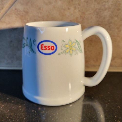 Esso Barrel Mug Floral Rare Unusual Exxon Collectible Oil Company | eBay
