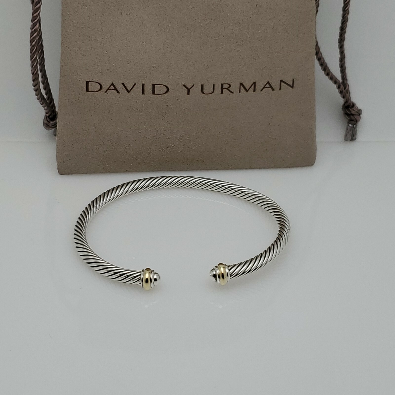 David Yurman Cable Classic Collection Bracelet with 1… - Gem