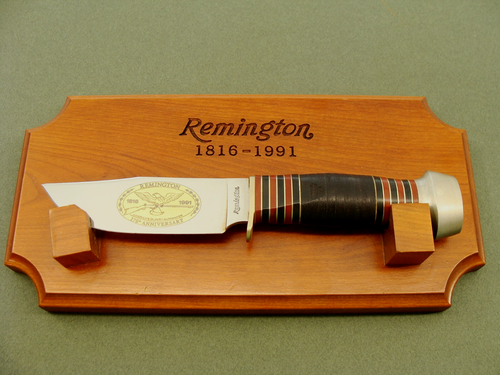 VINTAGE REMINGTON KNIVES USA 175 ANNIVERSARY RH33 C FIXED BLADE HUNTING ...