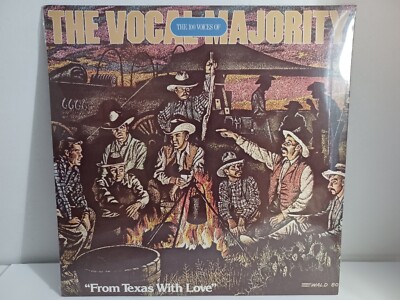 The Vocal Majority From Texas with Love Album LP Record Mint New Sealed ...