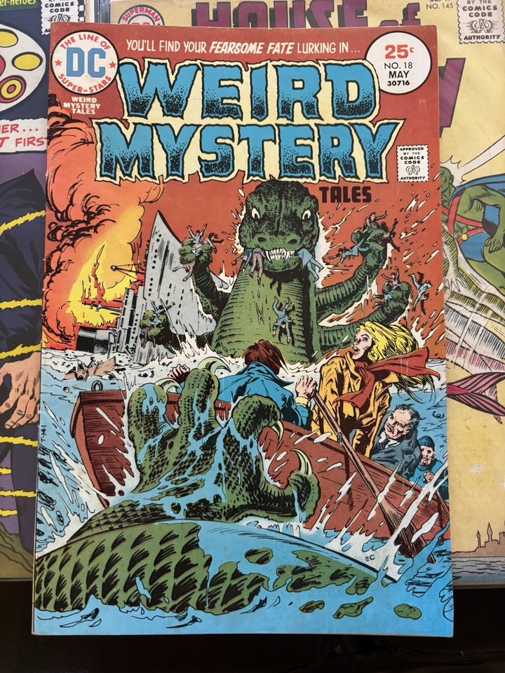 Horror Lot Of 17-Weird War Tales, House Of Mystery, Madame Xanadu ...