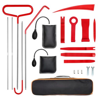 21/18x Car Door Unlock Tool Kit Air Wedge Pump Lockout Emergency Auto ...