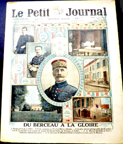 Le Petit Journal Supplement–Sunday, 24 November 1918, No. 1457 French ...