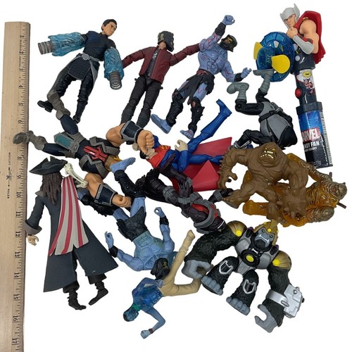 Mixed Loose Random Action Figures Captain Jack Avatar Marvel Imaginext ...