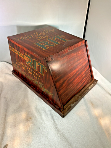 Antique RIT Countertop Cabinet Display Case Advertising Country Store ...