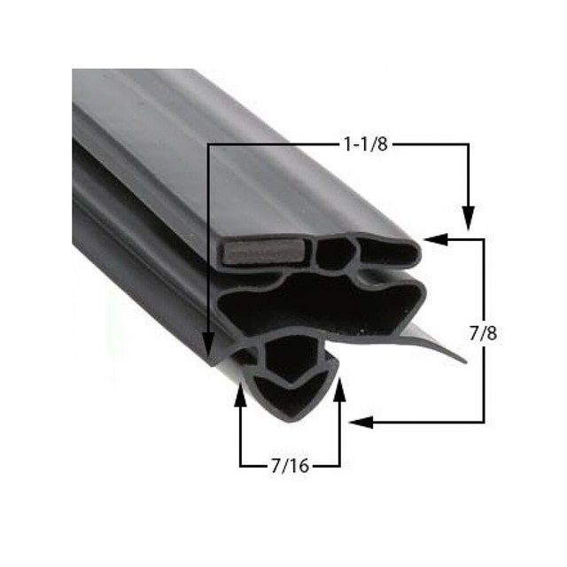 True Manufacturing True 810719 Black Gasket for GDM-19/23/49 T-19 for ...