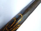 Antique African Hand-Carved Wooden Staff Walking Stick Animal Human ...