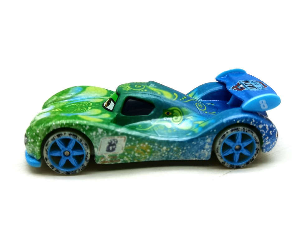 DISNEY PIXAR CARS ice racers frosty ICE RACERS 1:55 Mattel F1 alloy ...