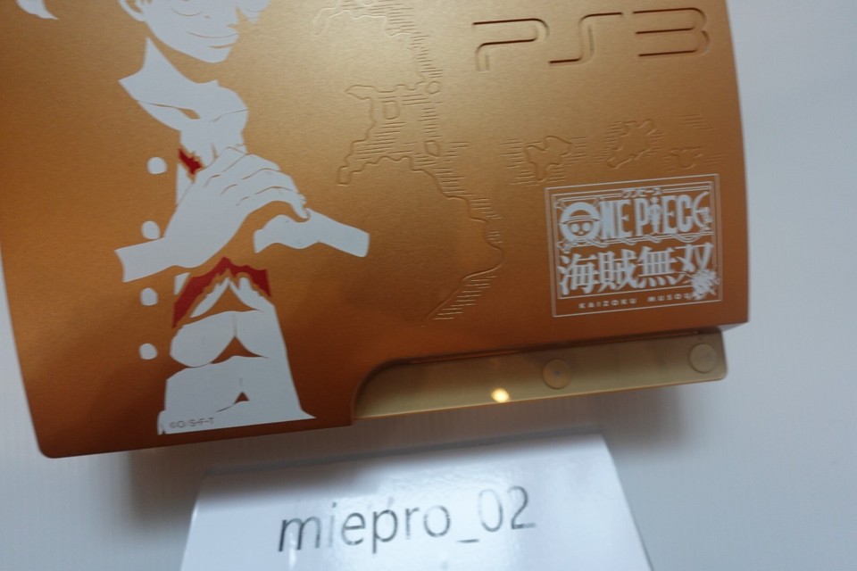 Sony PlayStation 3 PS3 One Piece GOLD 320GB Console Only LIMITED ...